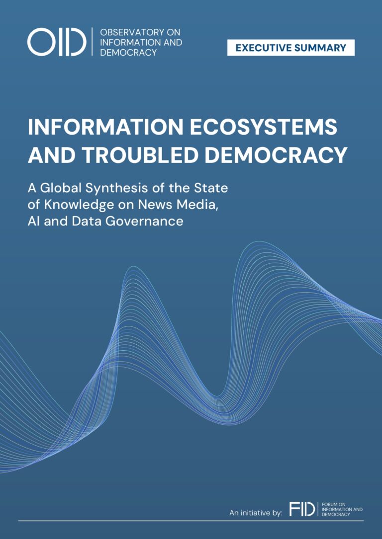 Observatory On Information And Democracy Oid